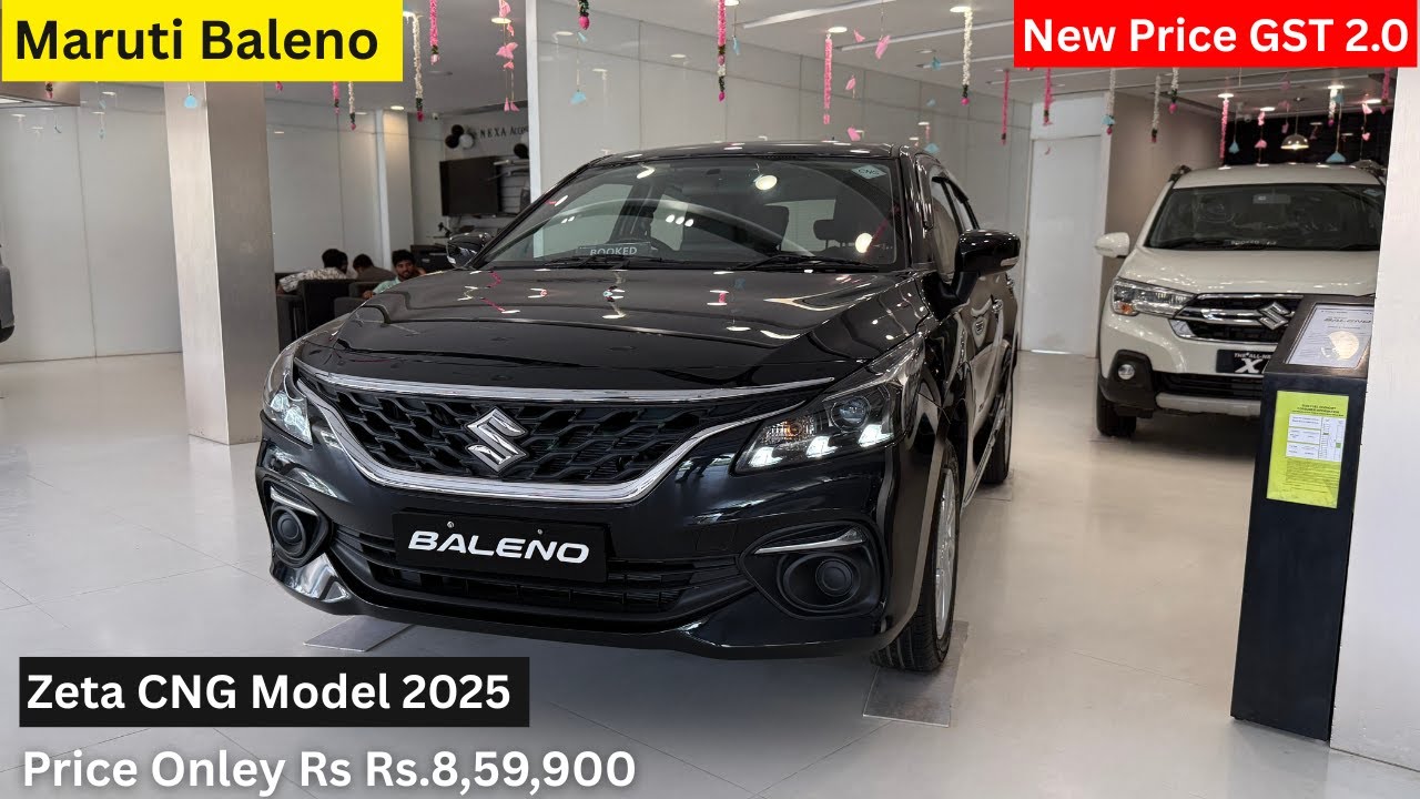 Maruti Baleno Zeta Cng Model 2025 With New Gst 2 0 Baleno On Road