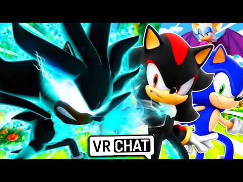 Sonic Shadow Meet Dark Silver Vr Chat Youtube