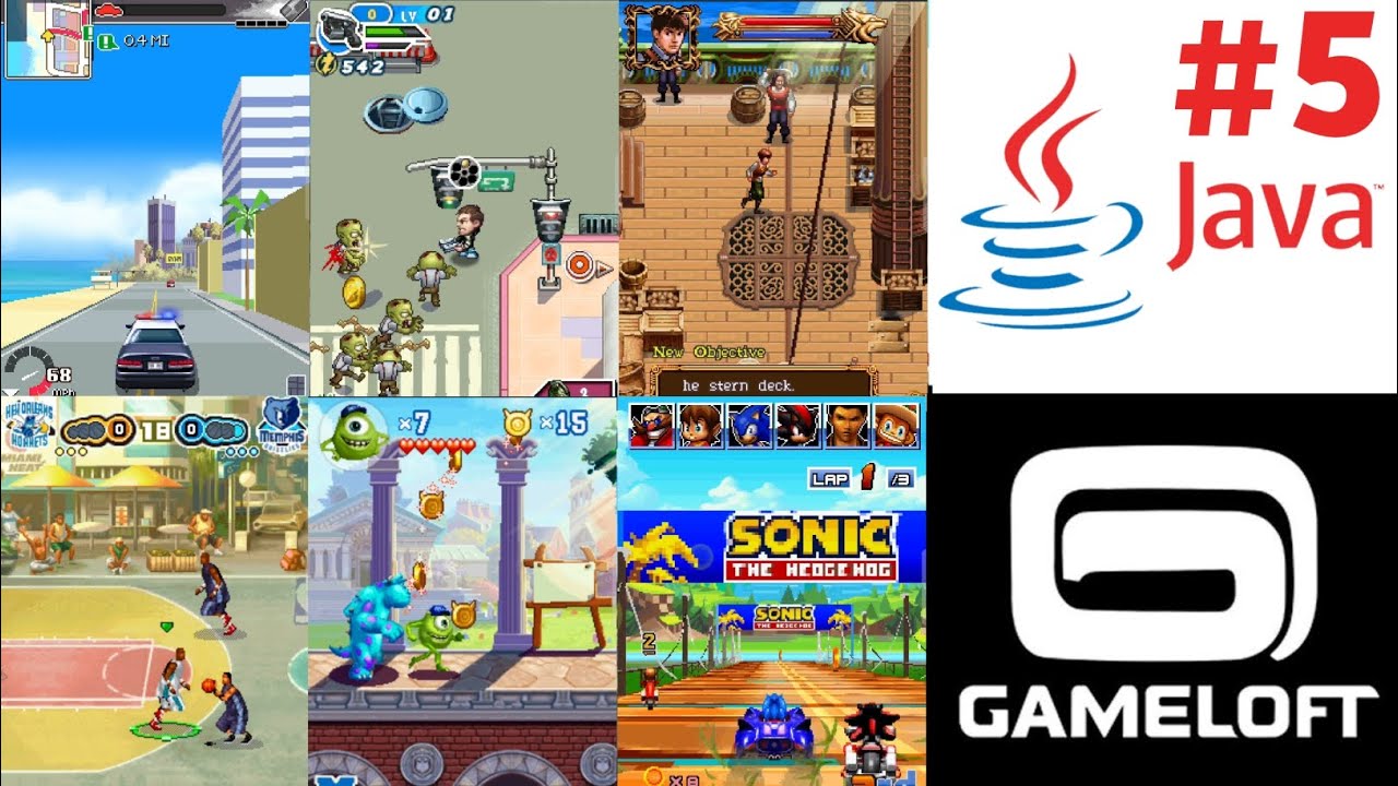 Top 30 Best Java Games For J2me Loader Gameloft Edition Part 5