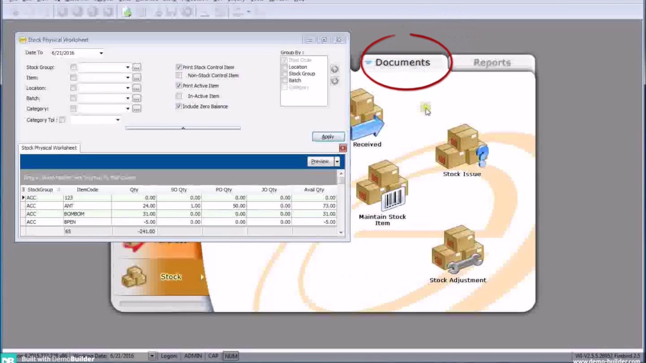 Sql Stock Adjustment Youtube