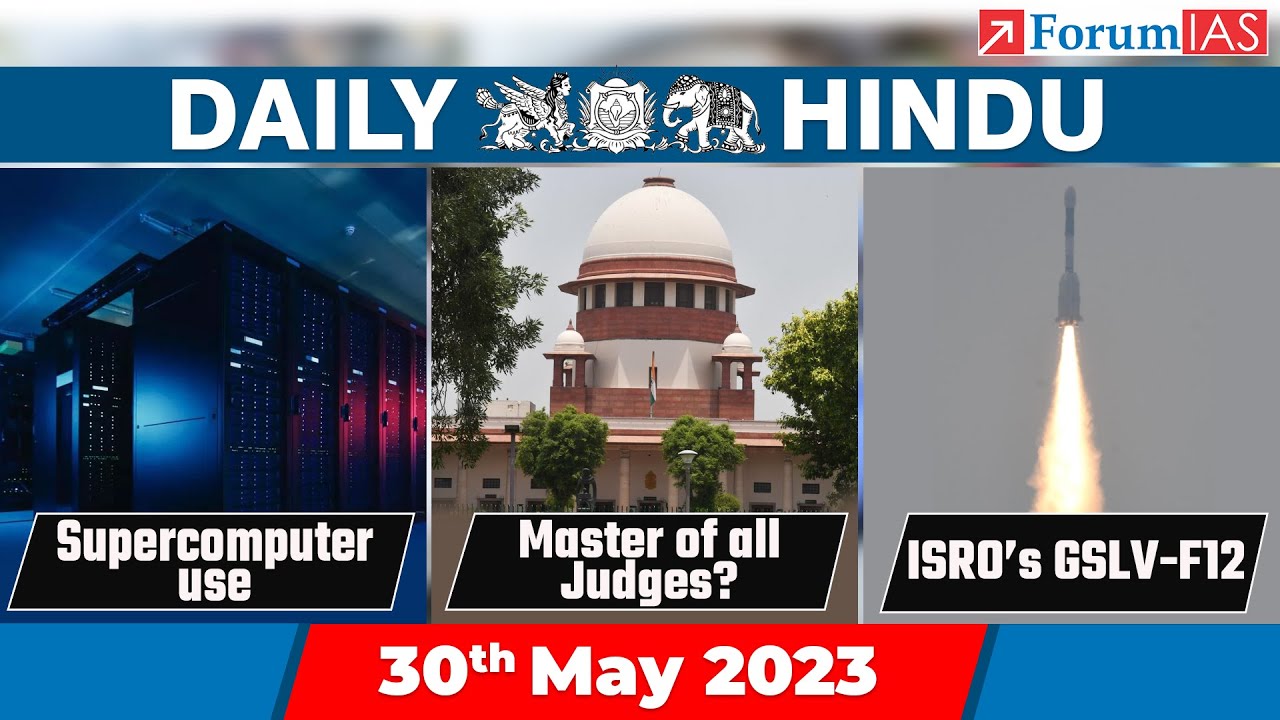 Daily Hindu News Analysis 30 May 2023 Upsc Current Affairs