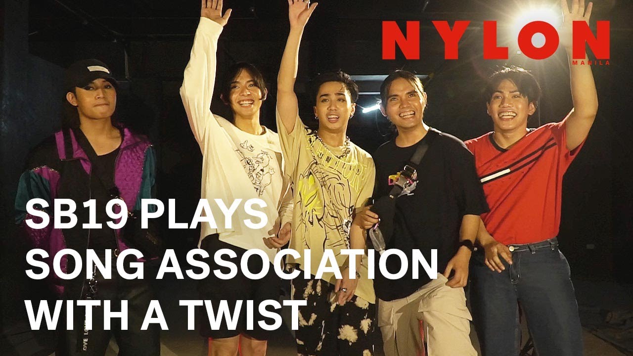 Sb19 Plays Song Association With A Twist Youtube