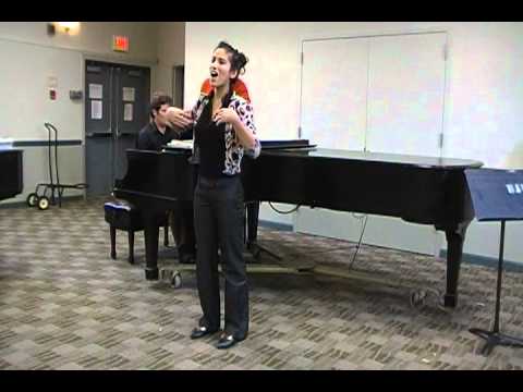 Teenage Soprano Opera Denna Ameen Youtube