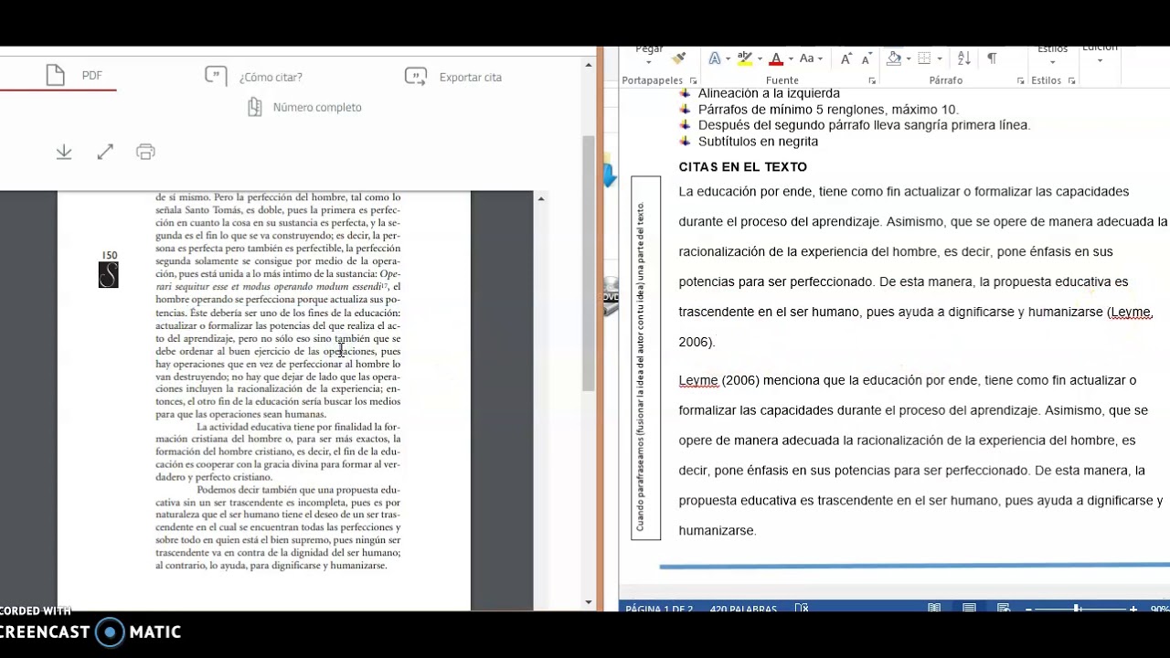Cómo Hacer Un Ensayo En Formato Apa 6ta Edición Tutorial Básico