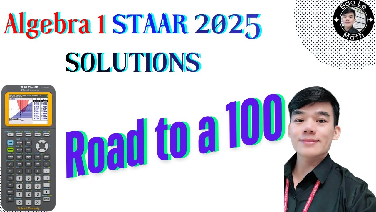 2025 Algebra 1 Staar Eoc Solutions What You Must Know For 2026