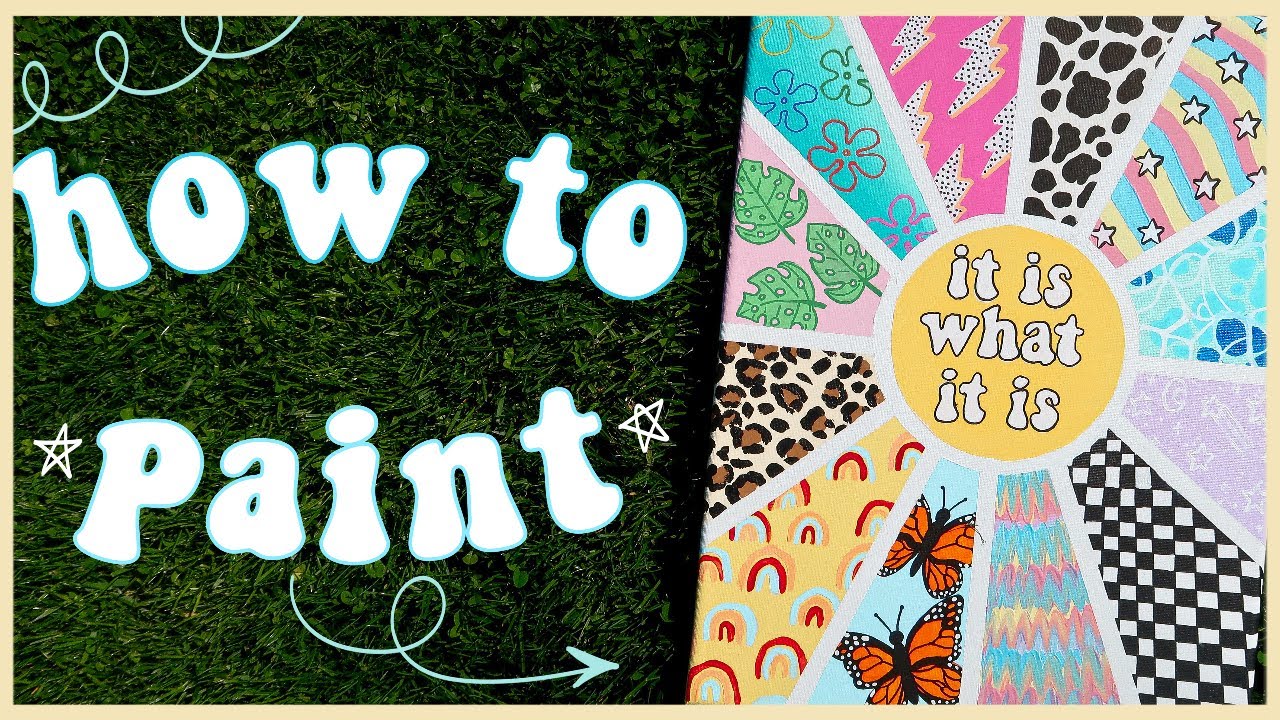 Tik Tok Painting Ideas Aesthetic