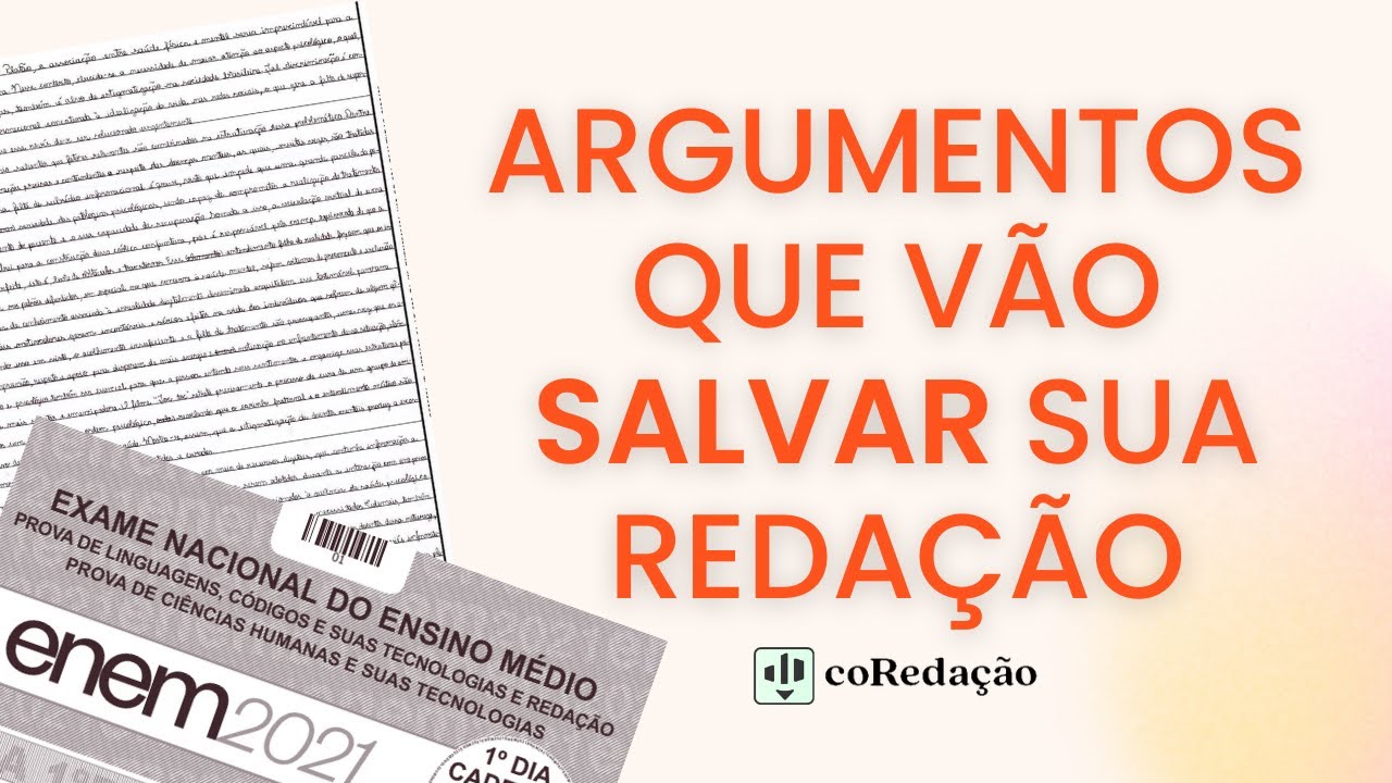 2 Argumentos Infalíveis Pro Enem Youtube