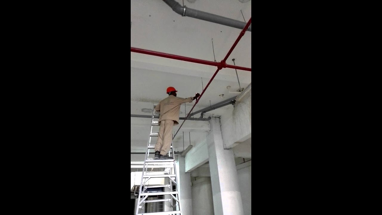 Fire Sprinkler Test Youtube