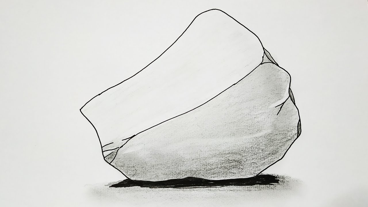 How To Draw Limestone Rock