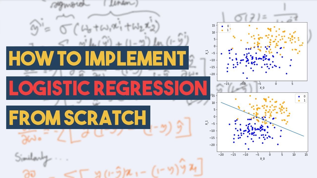 Logistic Regression In Python Youtube