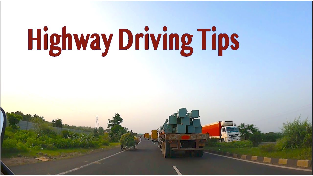 Highway Driving Tips Youtube