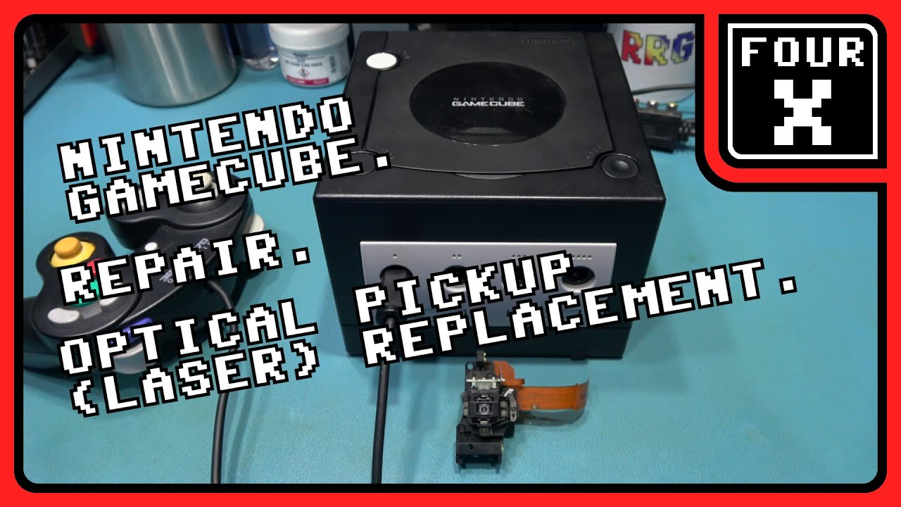 Nintendo Gamecube Repair Optical Pickup Laser Replacement Youtube