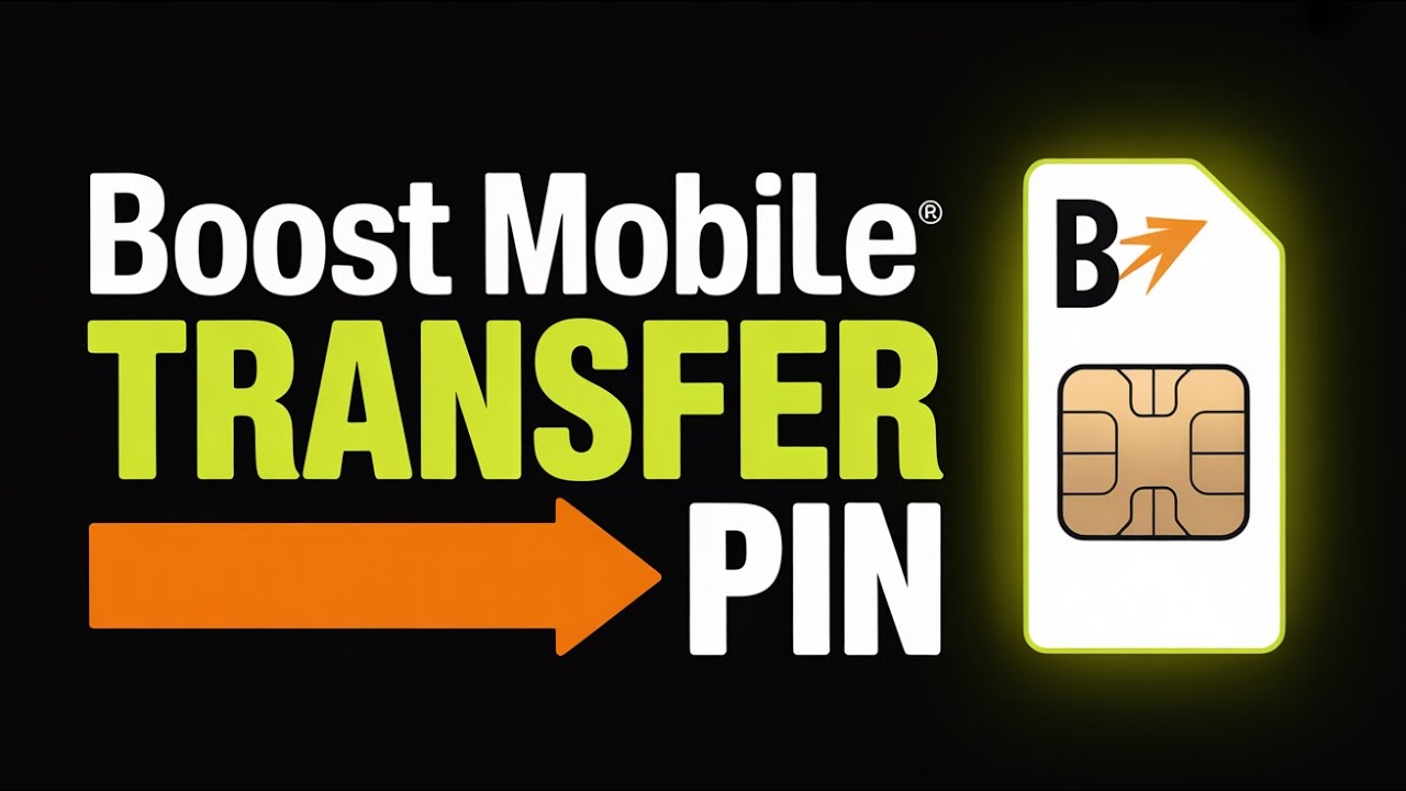 How To Get Transfer Pin From Boost Mobile Youtube