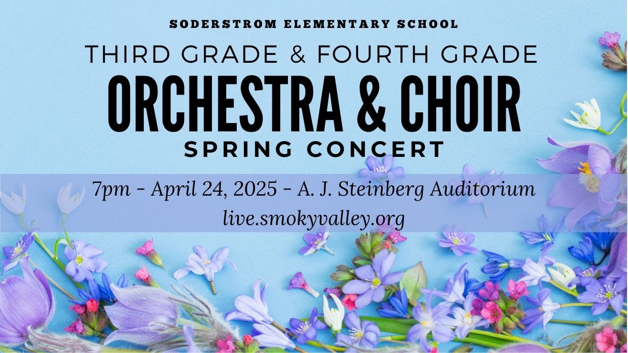 Soderstrom 3rd 4th Grade Spring Orchestra Choir Concert Youtube