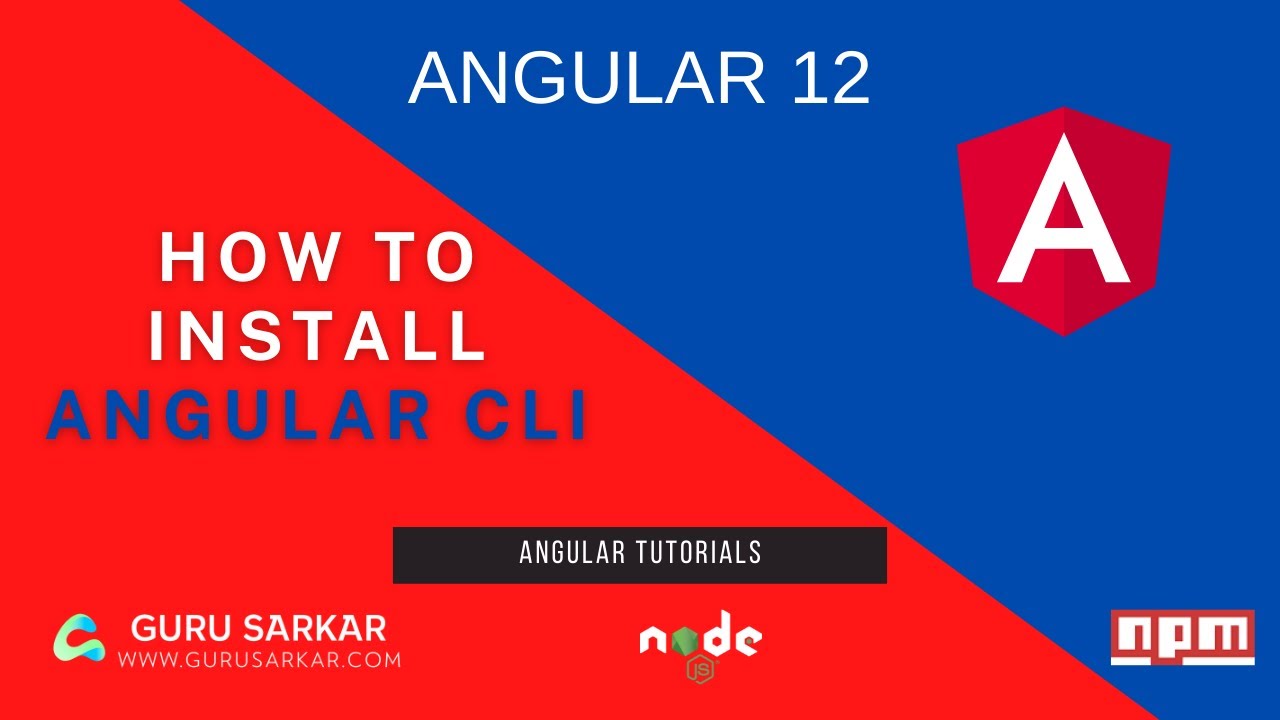 How To Install Angular Cli On Windows 10 Step By Step Tutorial Youtube