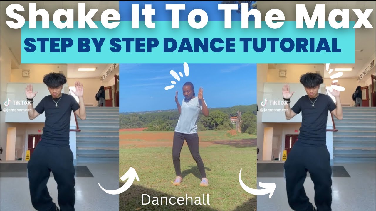 Shake It To The Max Dance Tutorial Step By Step Beginner Friendly