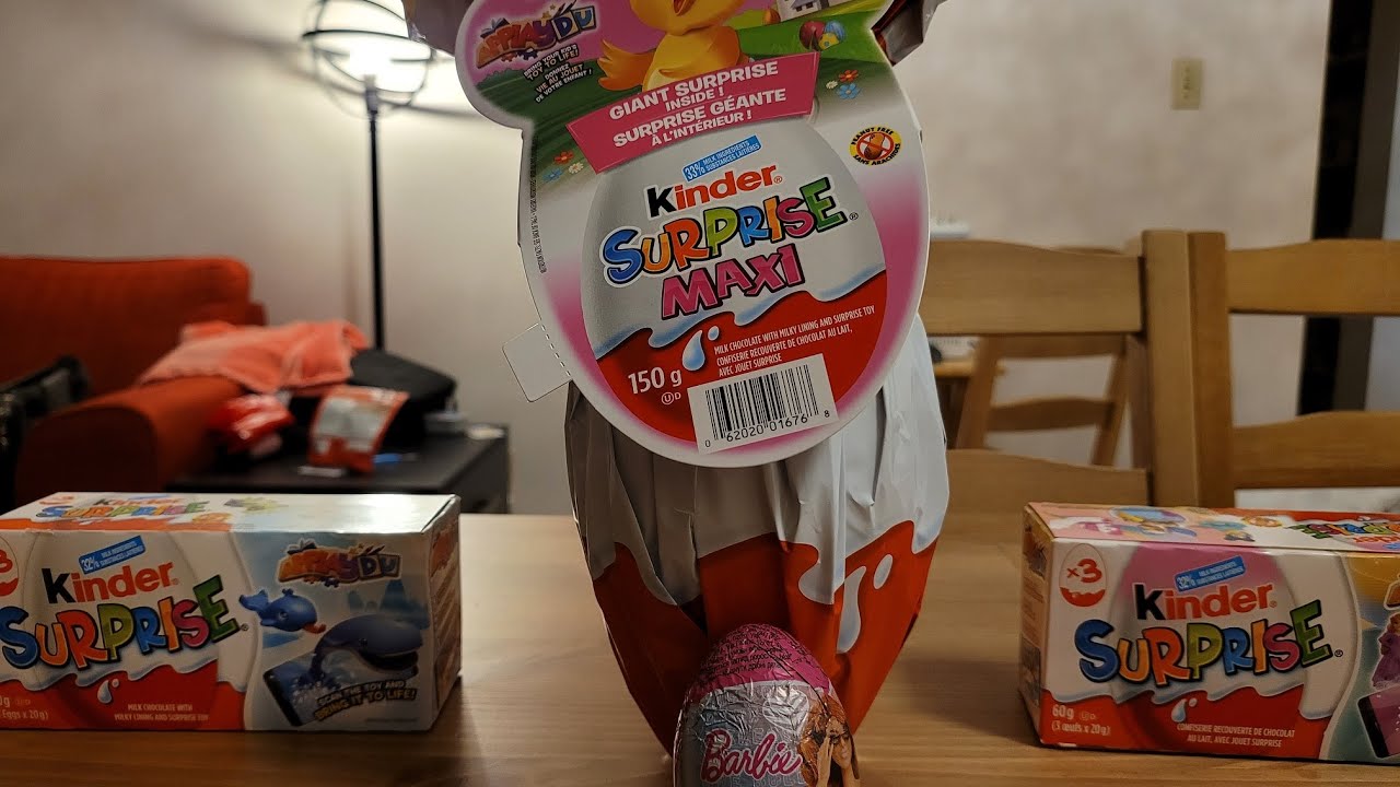 Asmr Kinder Surprise Easter Unwrapping Youtube
