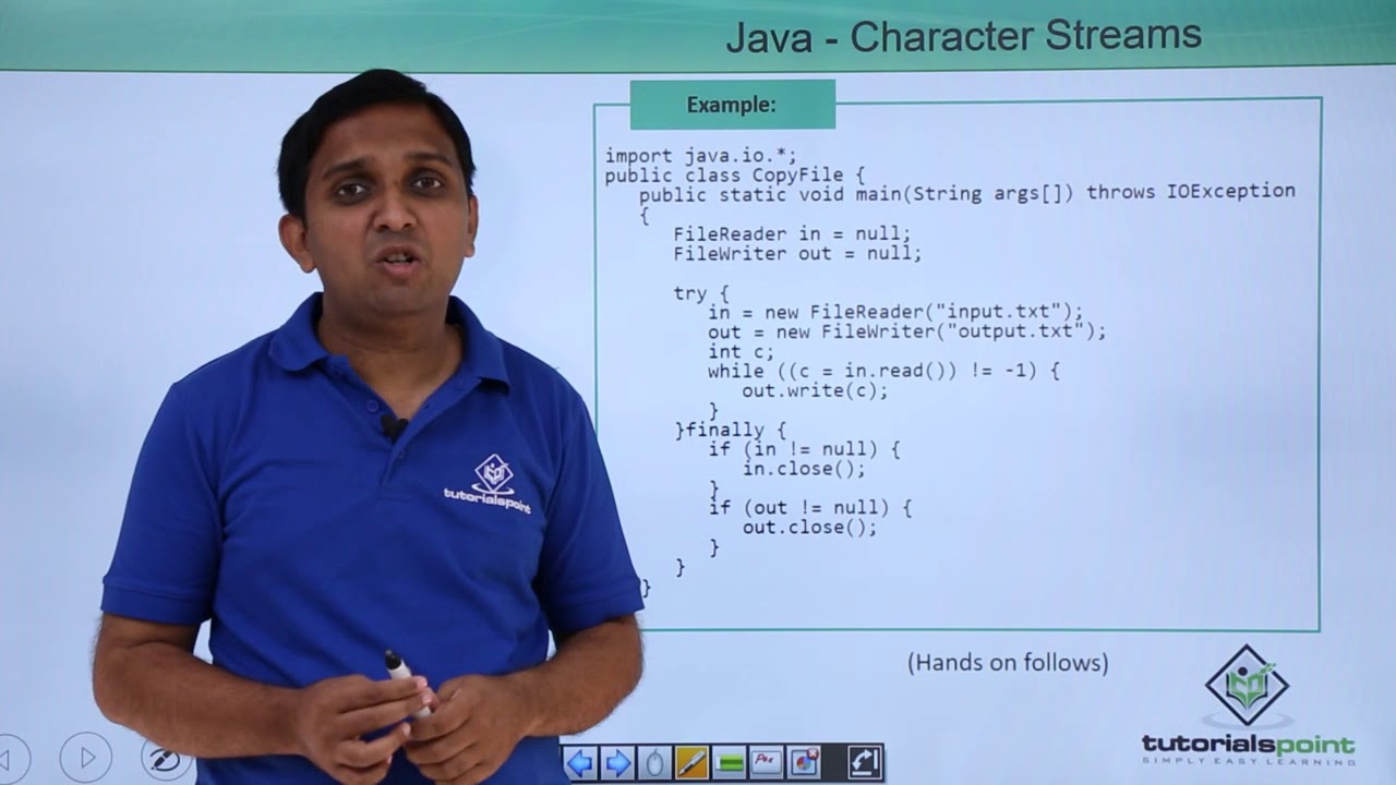 Java Character Stream Youtube
