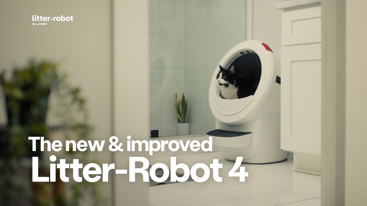 Get To Know The New Improved Litter Robot 4 Self Cleaning Litter