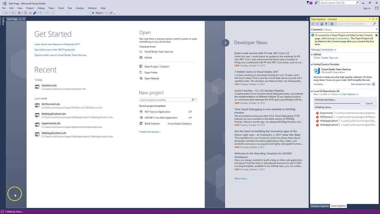 Conectar Github Con Visual Studio 2017 Descargar Pdf