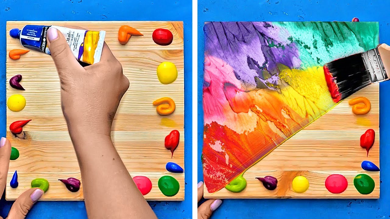 Simple Painting Techniques Everyone Can Do Youtube