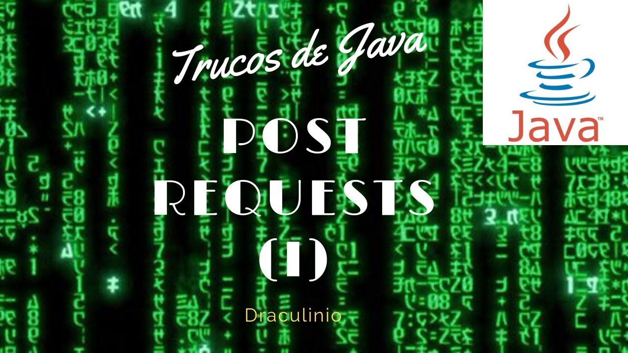 Java Post Requests Youtube