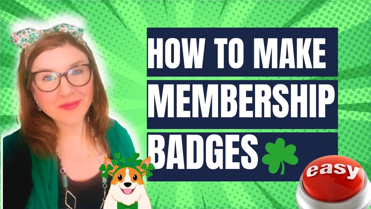 Youtube Membership Create Badges And Free How To Tutorial On Canva