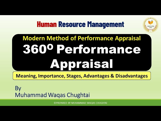 360 Degree Performance Appraisal Meaning
