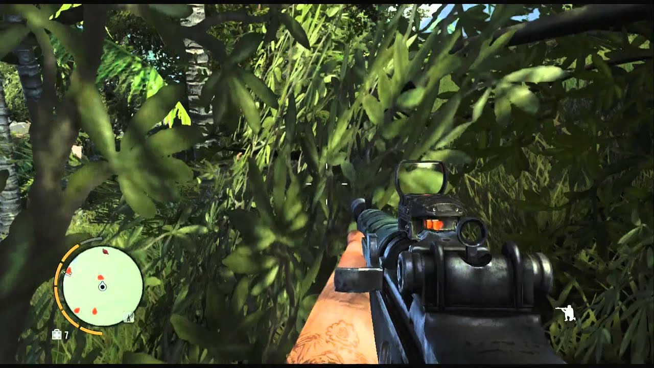 Far Cry 3 Stealth Detection Weapon Comparison Youtube