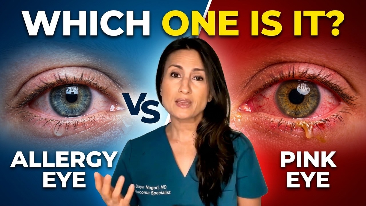 Eye Allergies Vs Conjunctivitis Allergy Eyes Vs Pink Eye Allergic