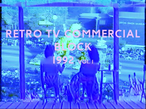 Retro Tv Commercial Block 1992 Vol 1 Youtube