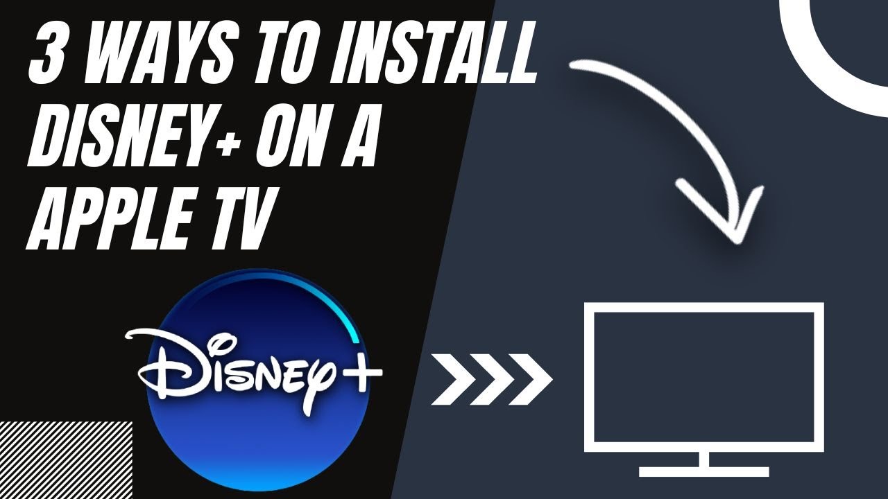 How To Install Disney Plus On Any Apple Tv 3 Different Ways Youtube