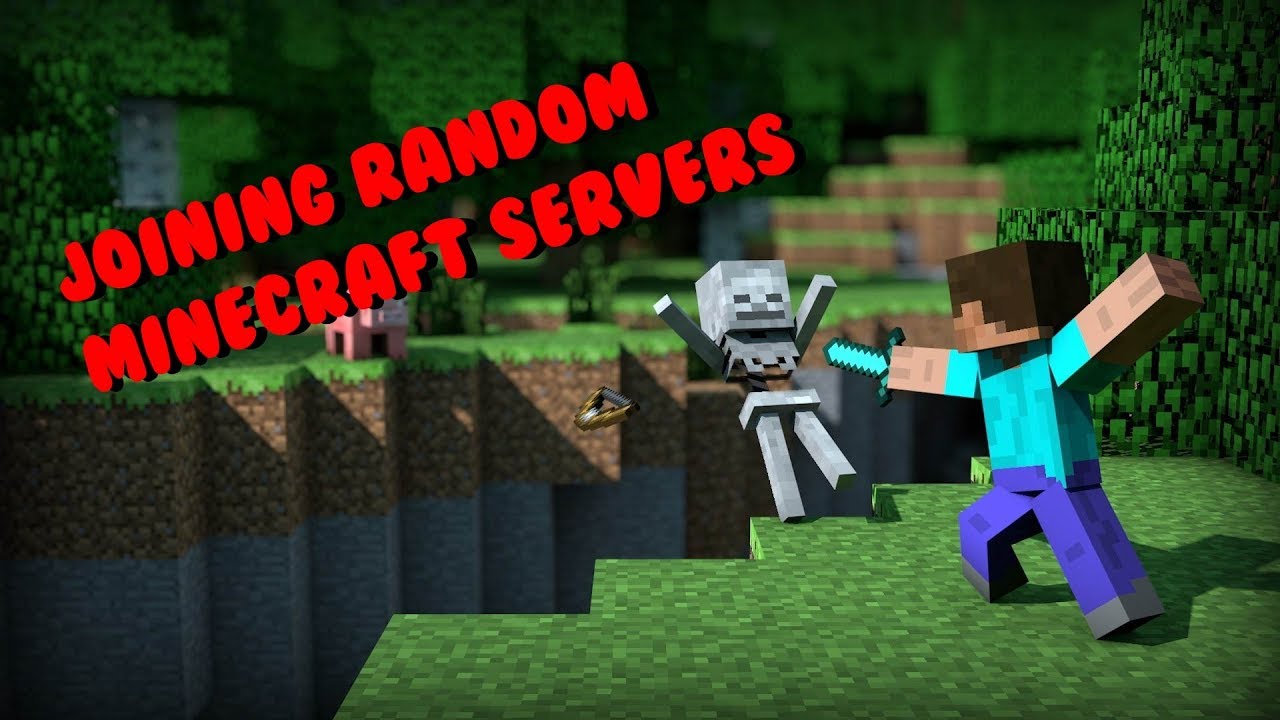 Joining Random Minecraft Servers Youtube