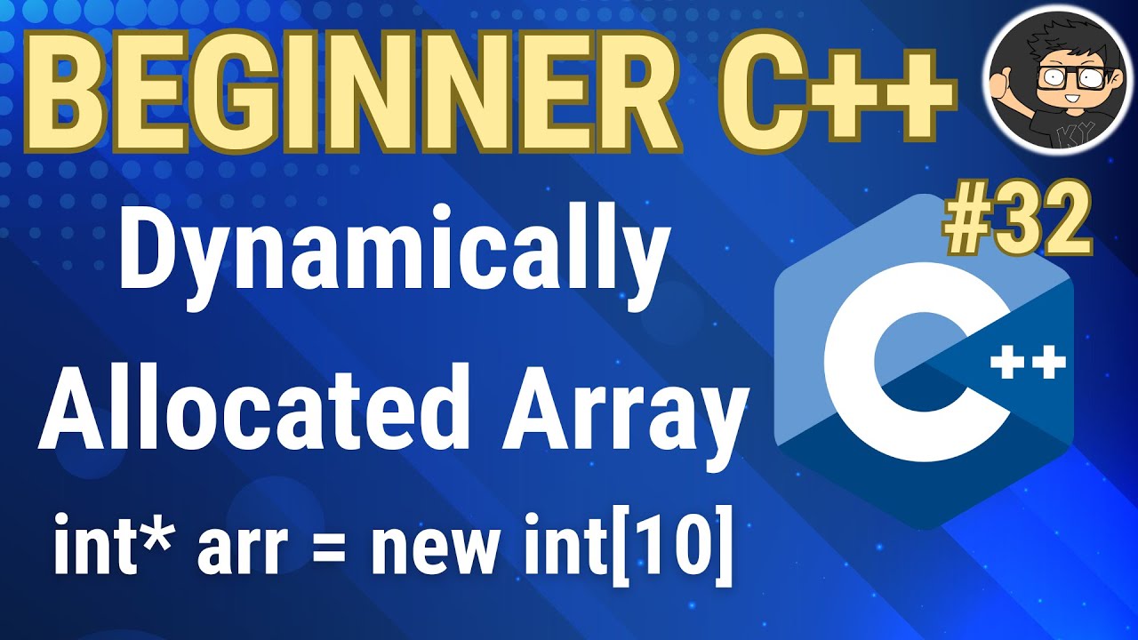 C Dynamic Arrays Dynamically Allocated Array Youtube