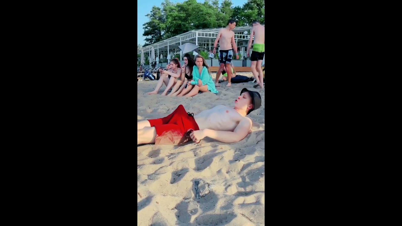 Boner Prank In Beachёяшбёяшвgirl Reaction Youtube
