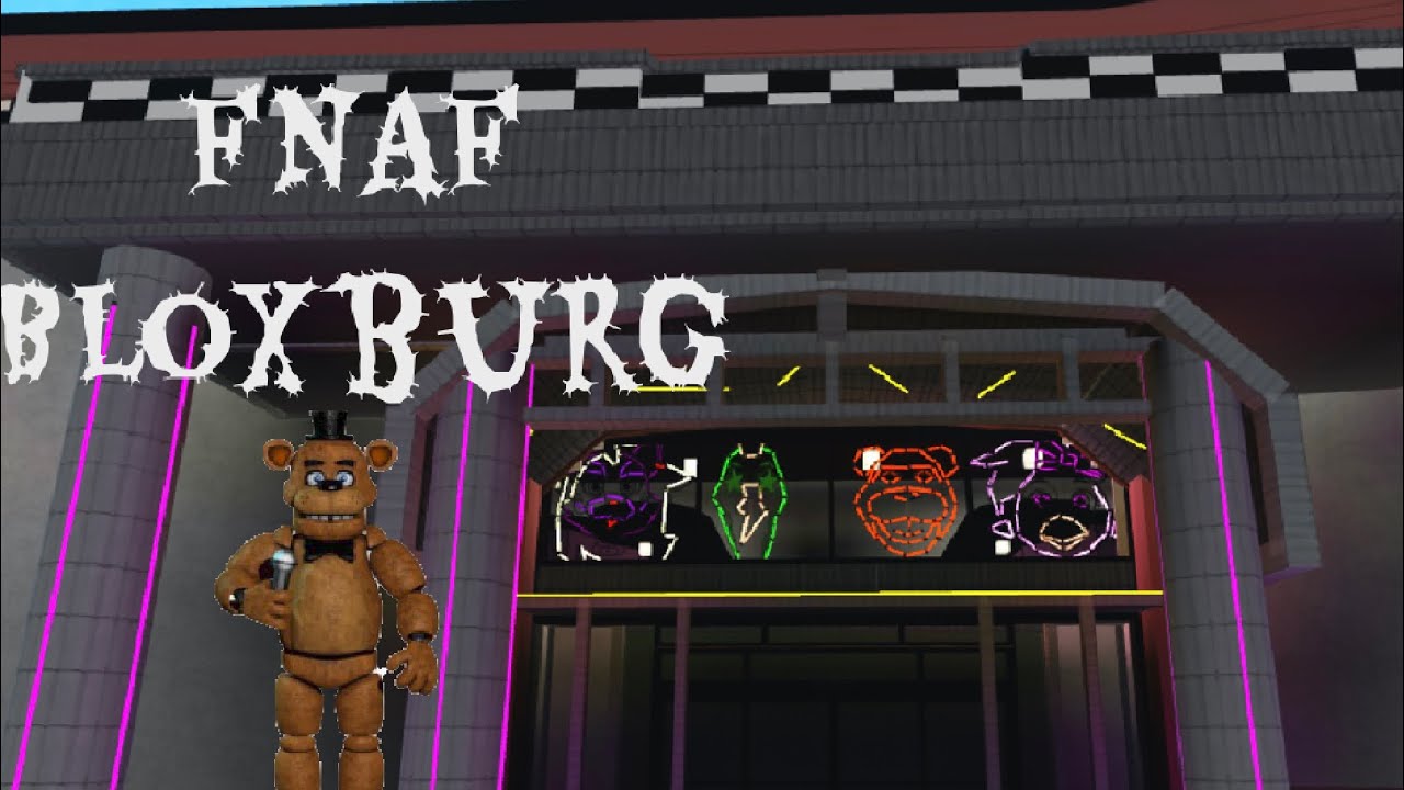 Fazbear S Mega Pizzaplex Fnaf Bloxburg Youtube