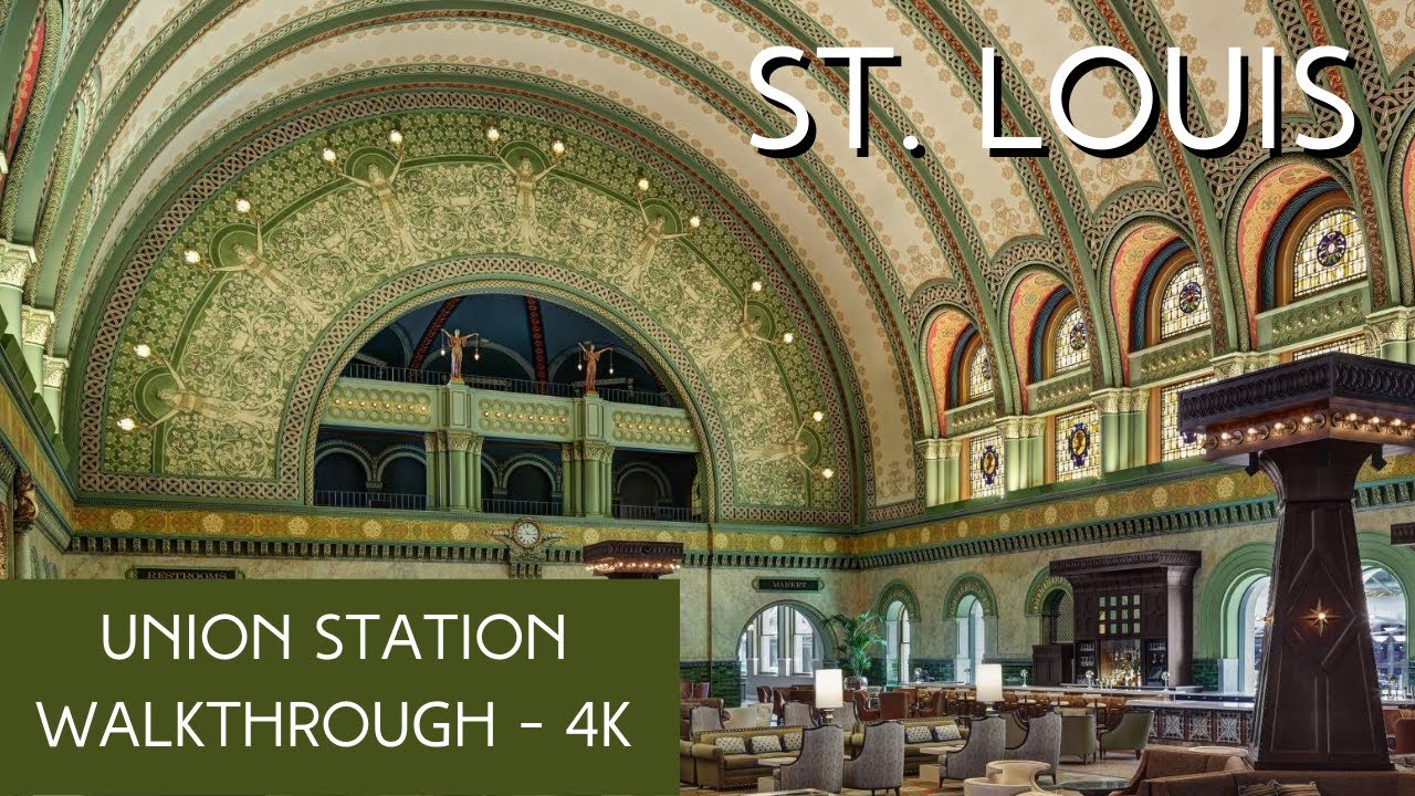 St Louis Union Station 4k Walkaround Youtube