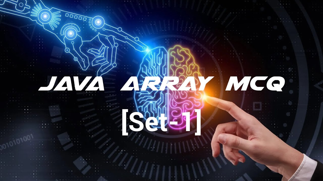 Java Array Mcq Set 1 Youtube