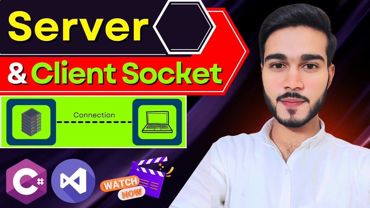 C Socket Server And Client Socket Programming Using Tcp In C Youtube