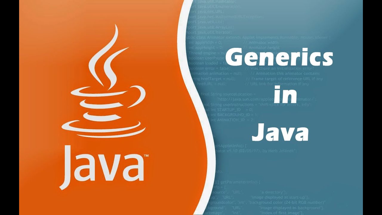 Generics In Java Youtube