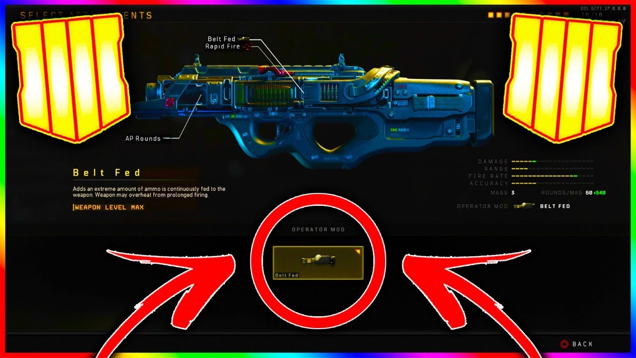 How To Equip Operator Mods In Black Ops 4 How To Use Super Attachments