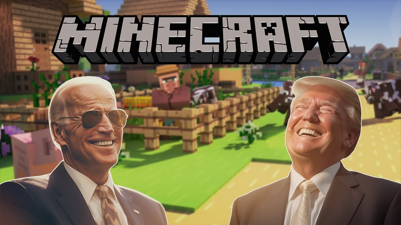 Us Presidents Play Minecraft Youtube