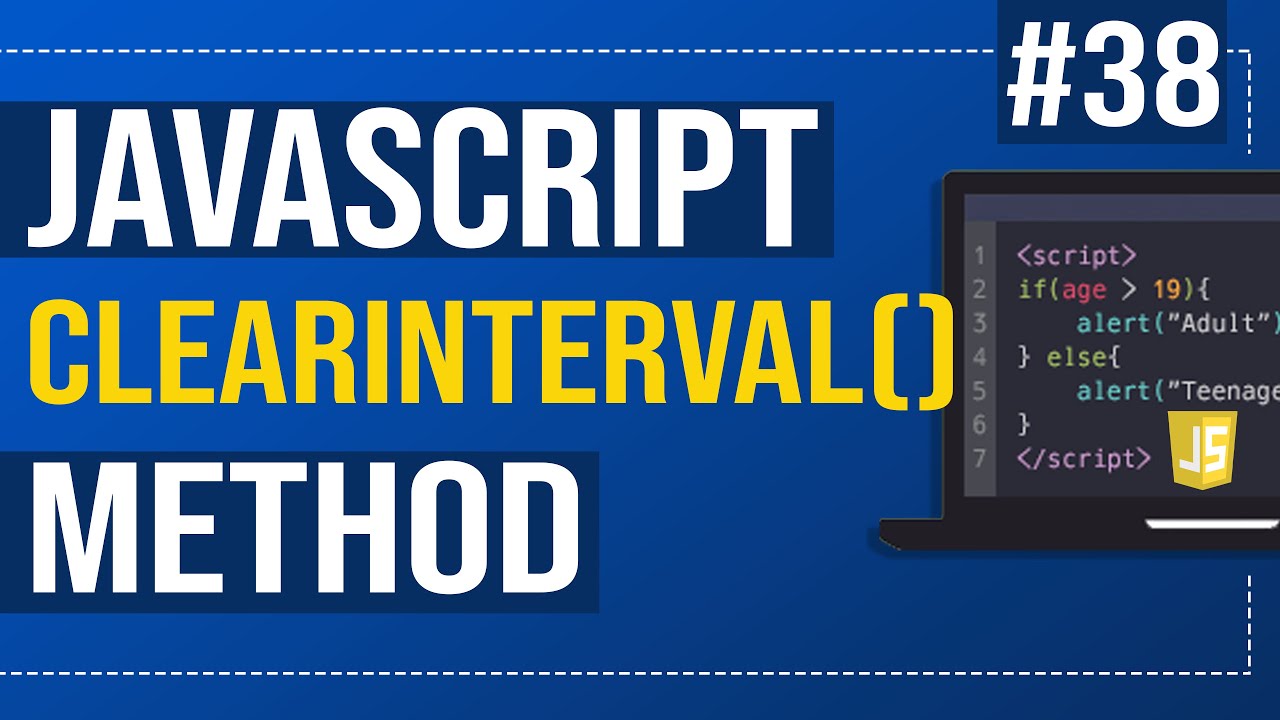 Javascript Tutorial Clearinterval Method In Javascript Youtube