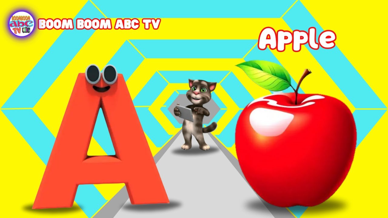 New A For Apple Song рџќћ Boom Boom Abc Tv Abcdrhymesforkids Youtube