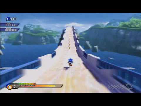 Sonic Unleashed E3 Gameplay 1 Youtube