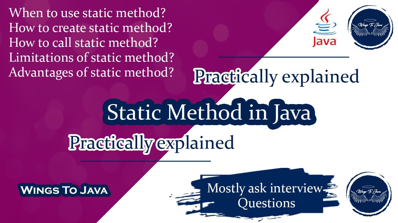 What Is Static Method At Jamie Haugh Blog