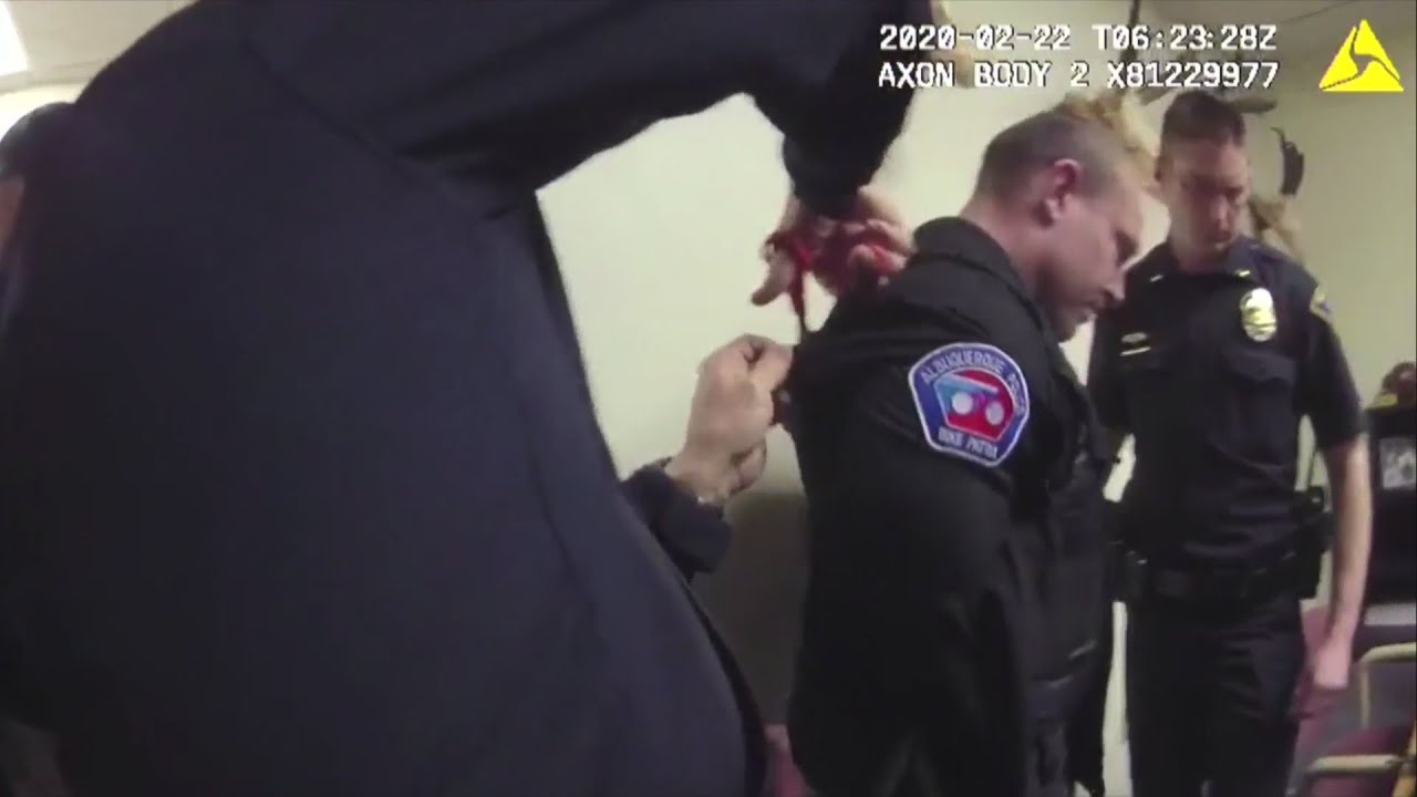 Video Former Apd Officer Arrested For Battery Kidnapping Charges