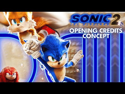 Sonic The Hedgehog 2 Opening Credits Concept Youtube