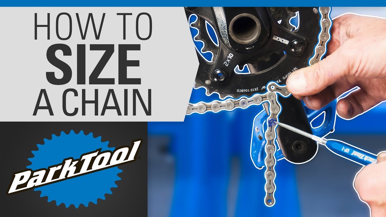 How To Size A Bicycle Chain Youtube