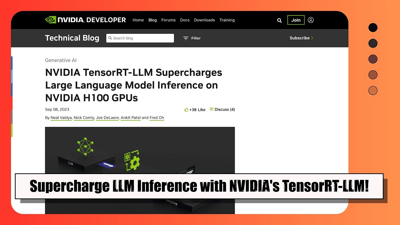 Nvidia S Tensorrt Llm Supercharge Llm Inference On H100 A100 Gpus